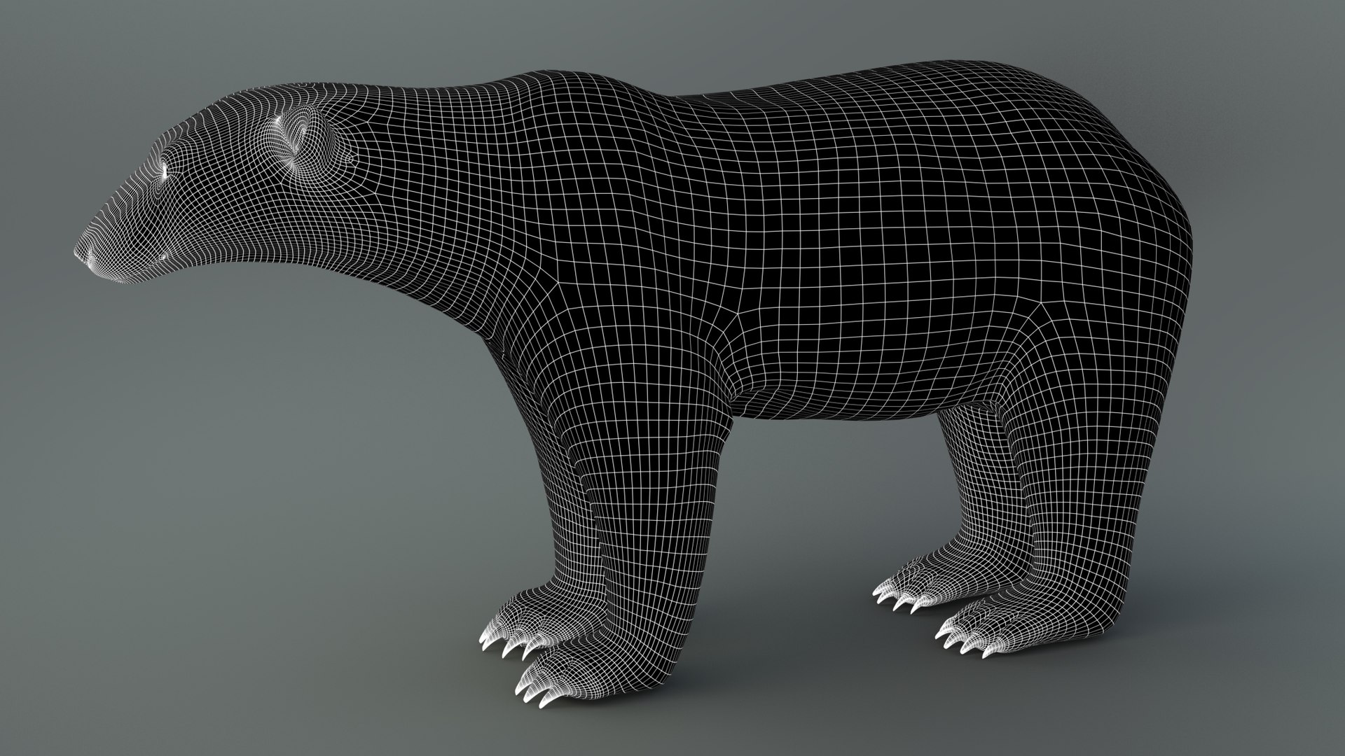 Polar Bear Rig UNREAL Project 3D Model - TurboSquid 2314971