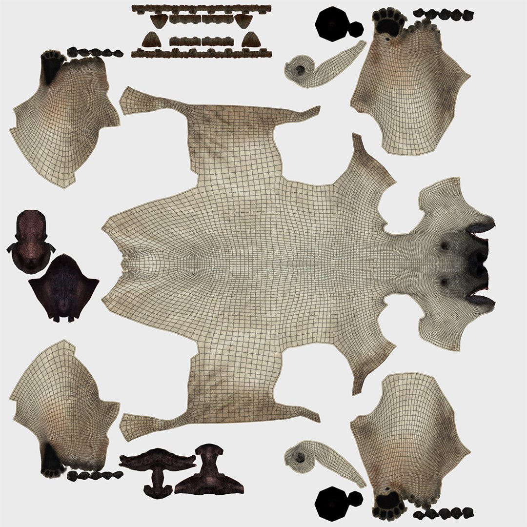 Polar Bear Rig UNREAL Project 3D Model - TurboSquid 2314971