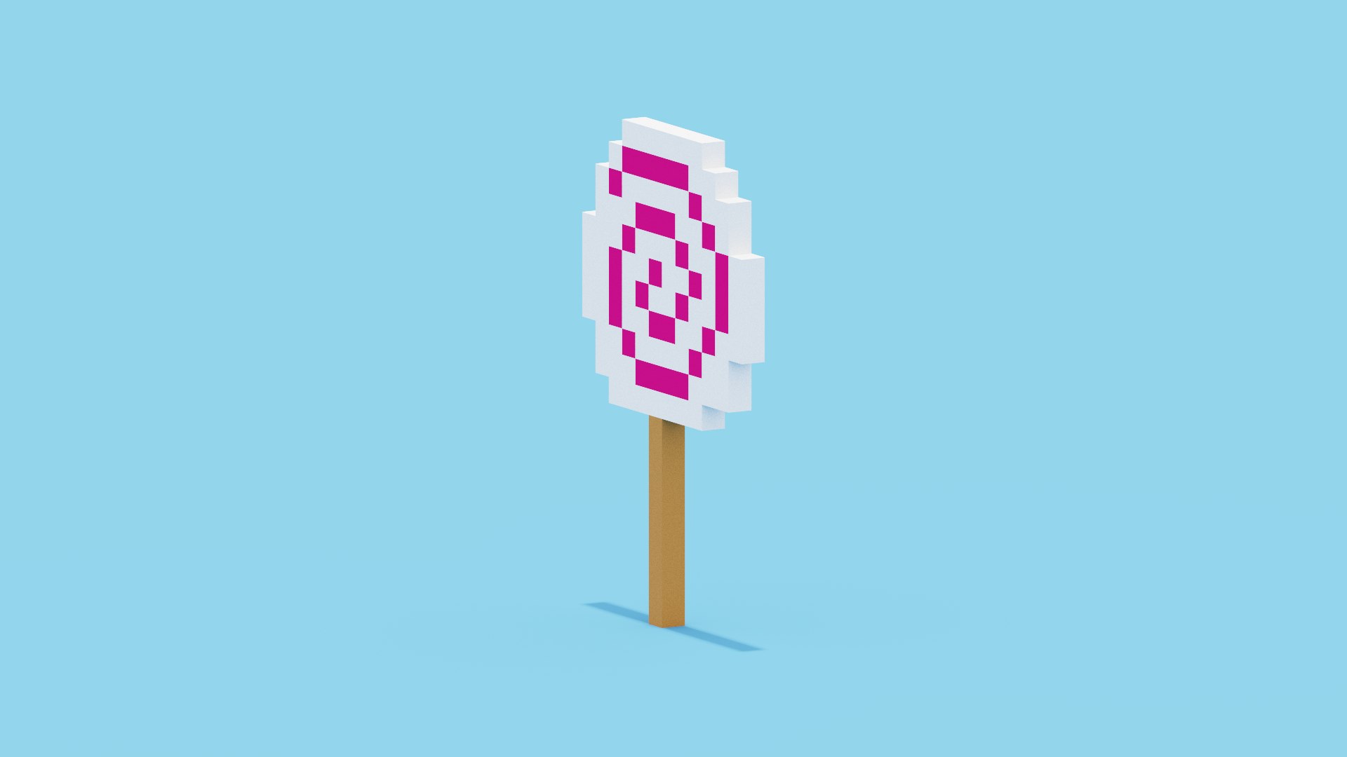 Voxel Candy 3D Model - TurboSquid 1971192