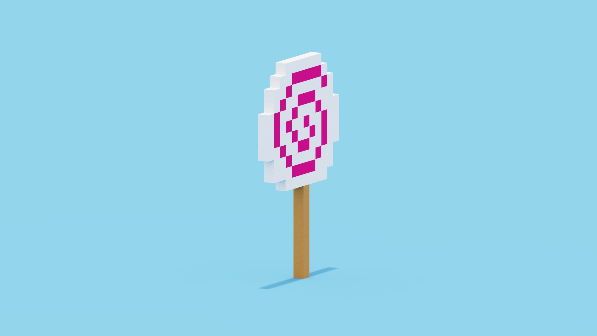 Voxel Candy 3D Model - TurboSquid 1971192