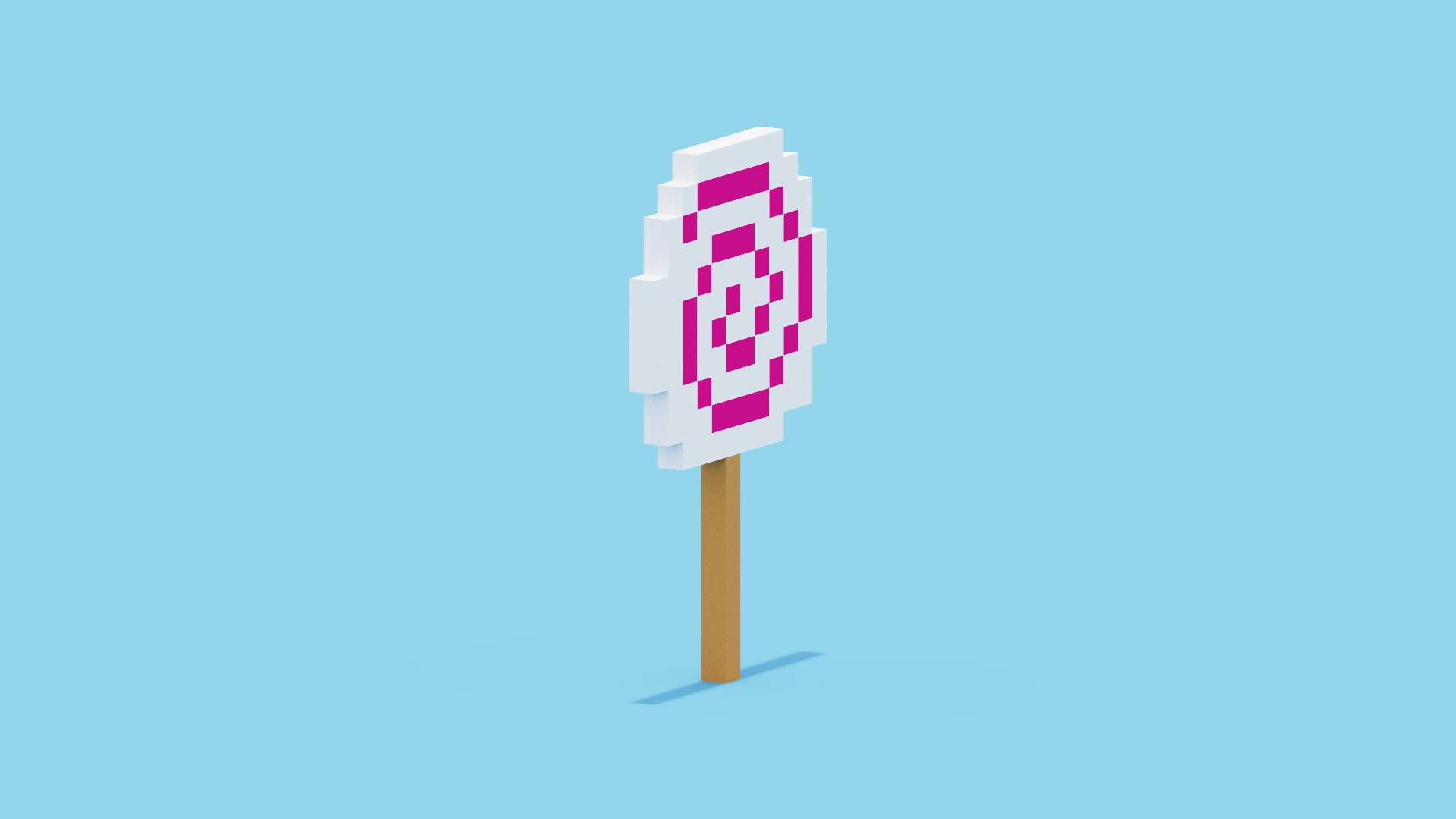 Voxel Candy 3D Model - TurboSquid 1971192