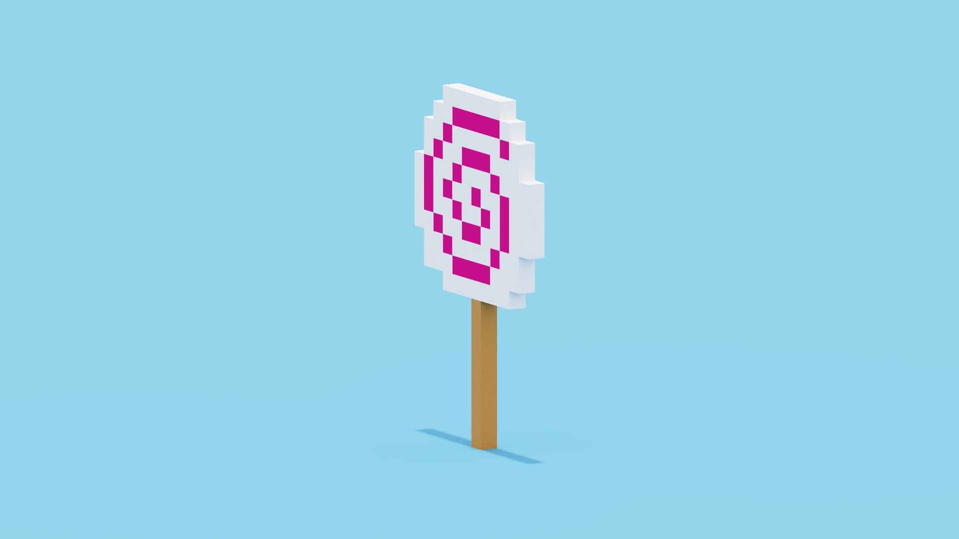 Voxel Candy 3D Model - TurboSquid 1971192