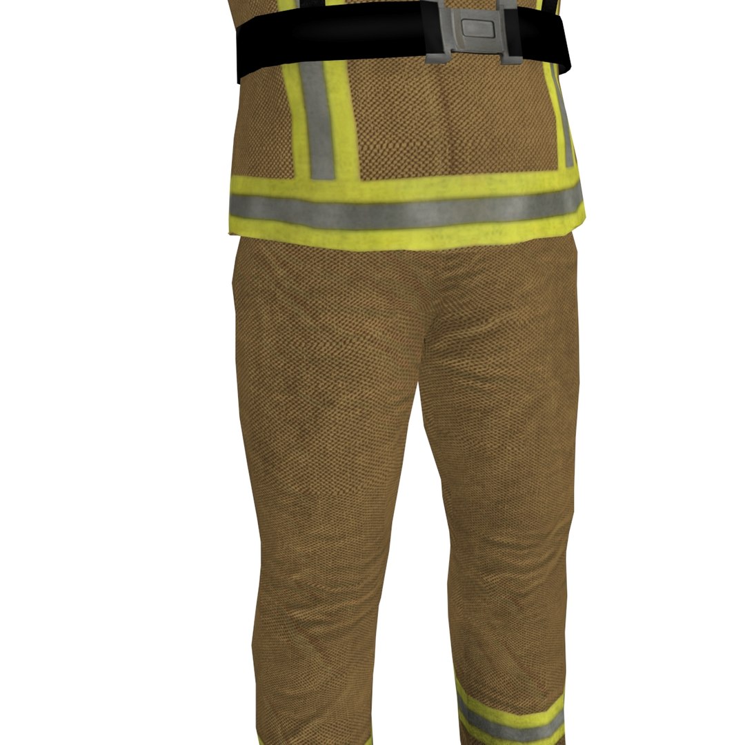 fireman 2 3d model