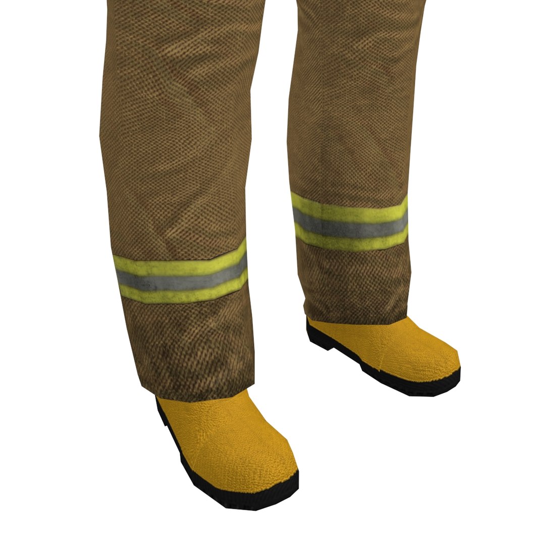 fireman 2 3d model