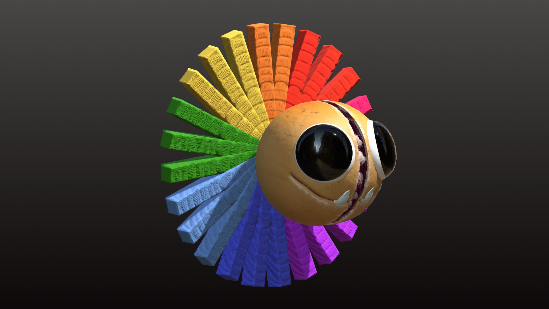 Yarnaby Head Poppy Playtime 4 3D - TurboSquid 2300657