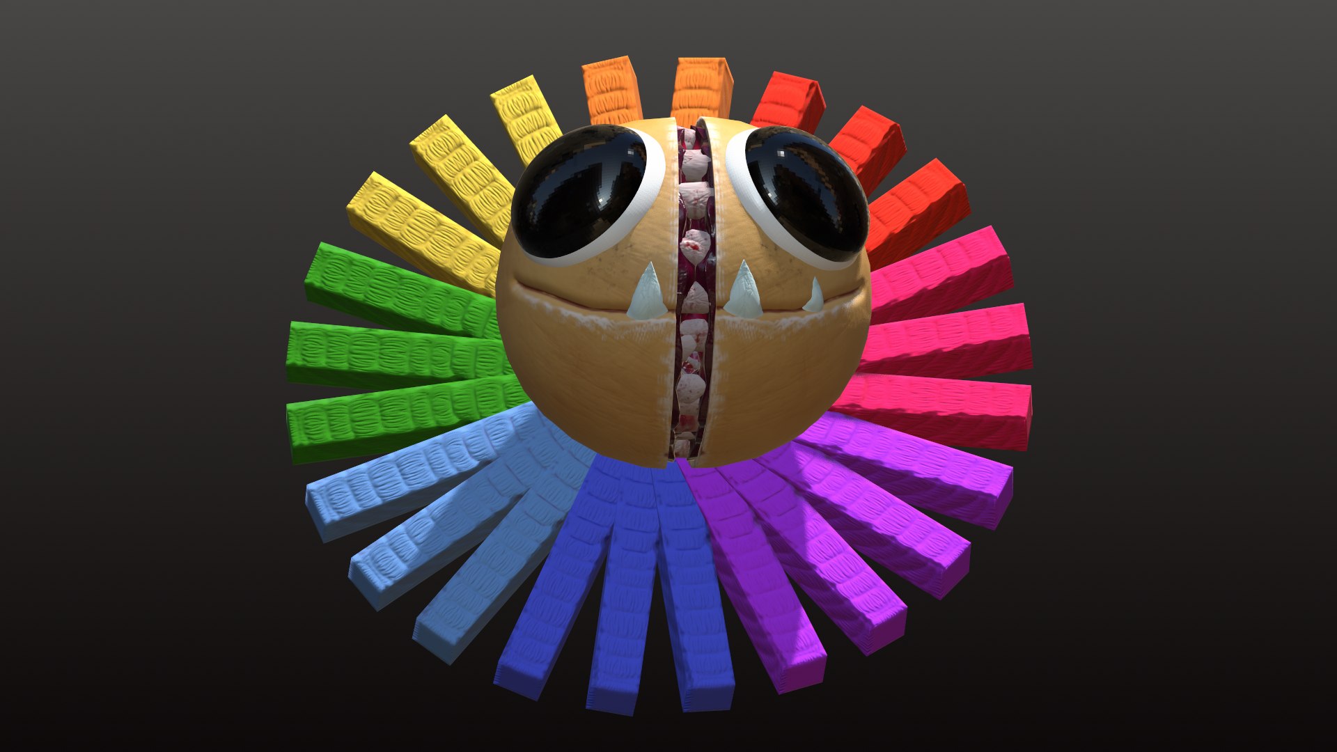 Yarnaby Head Poppy Playtime 4 3D - TurboSquid 2300657