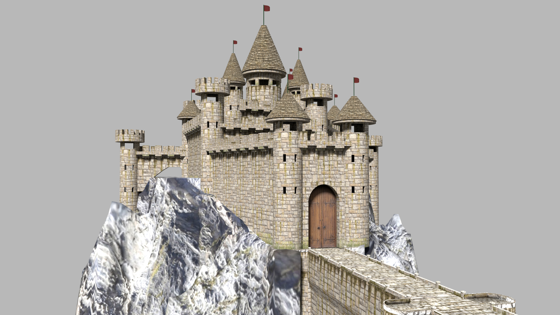 modelo 3d Castillo gratis - TurboSquid 1213589
