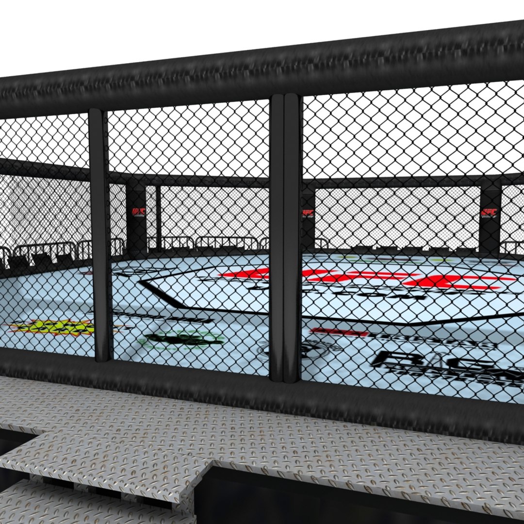 Ufc Octagon Ring 3d Model