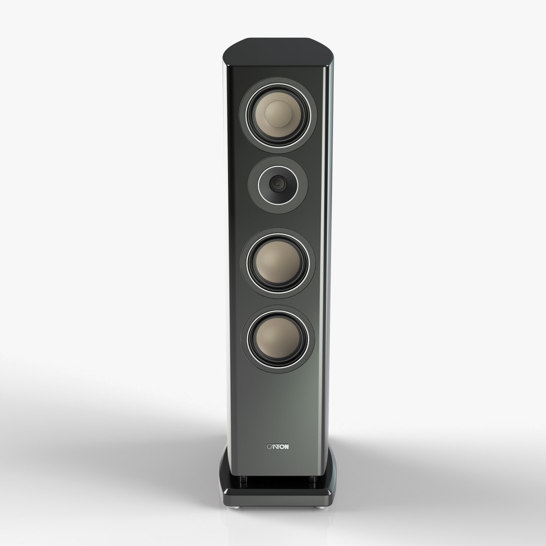 3D Canton Reference 8K Piano Gloss Black - TurboSquid 2113108