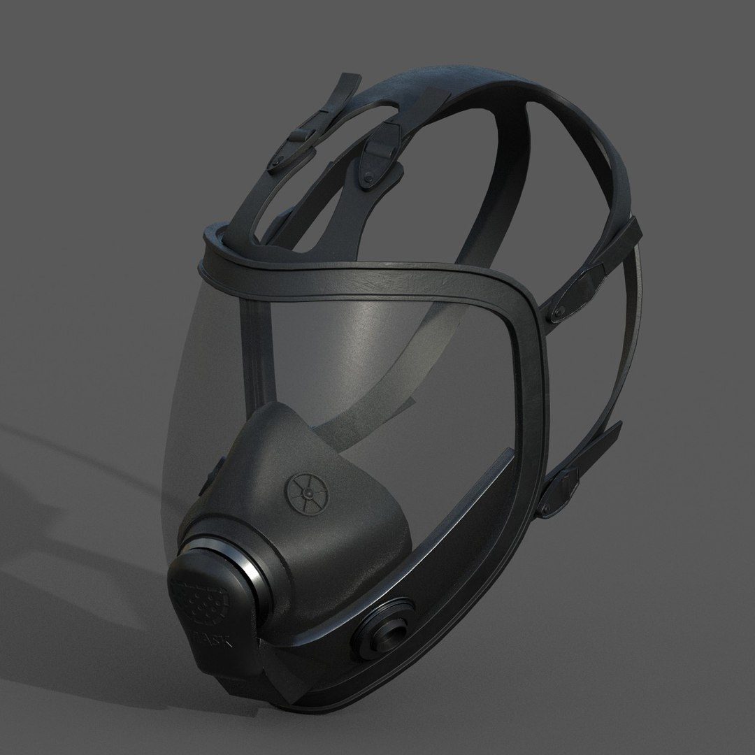 Gas Mask 3D Model - TurboSquid 1572408