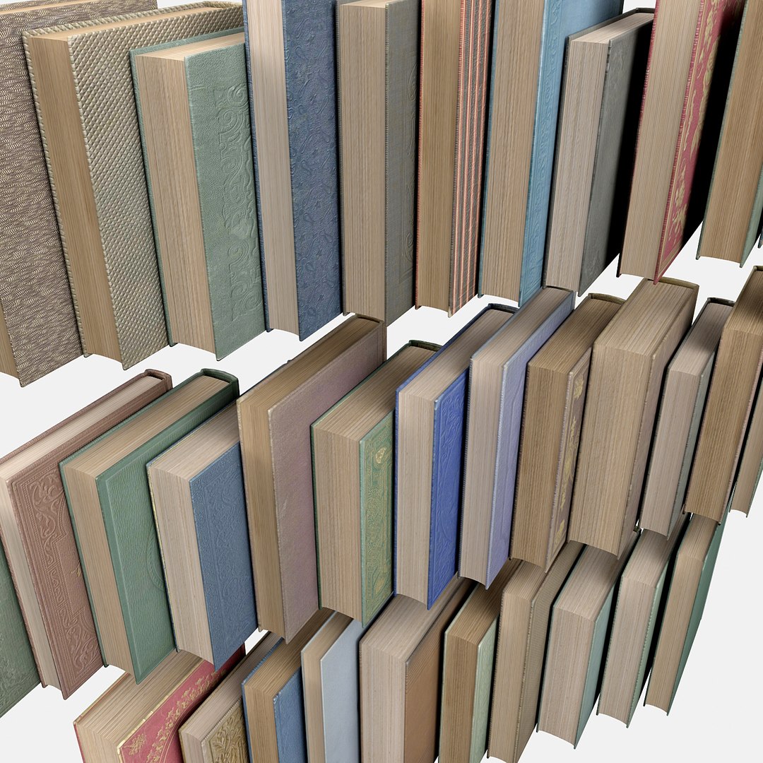old books 3d max