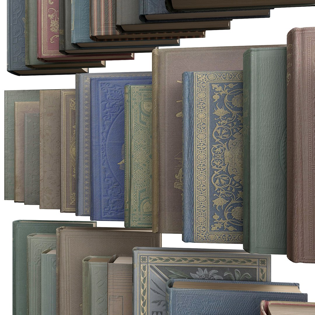 old books 3d max