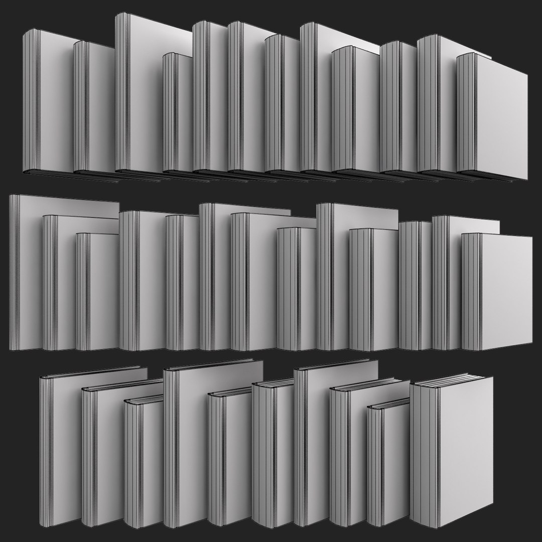 old books 3d max