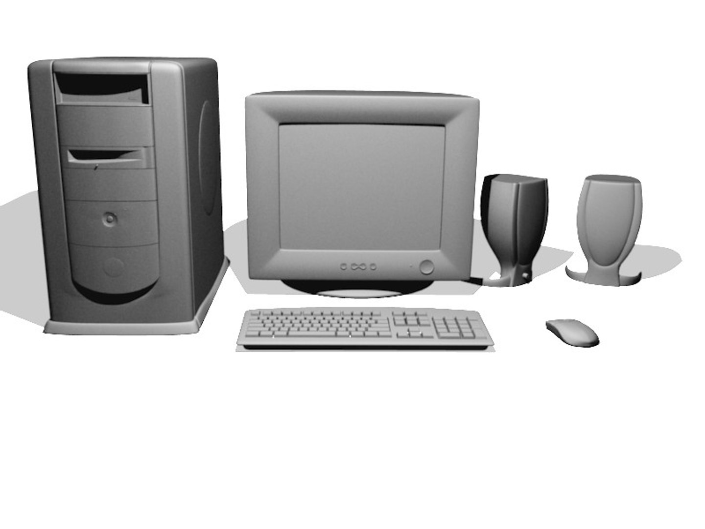 Free Dell 4550 3d Model