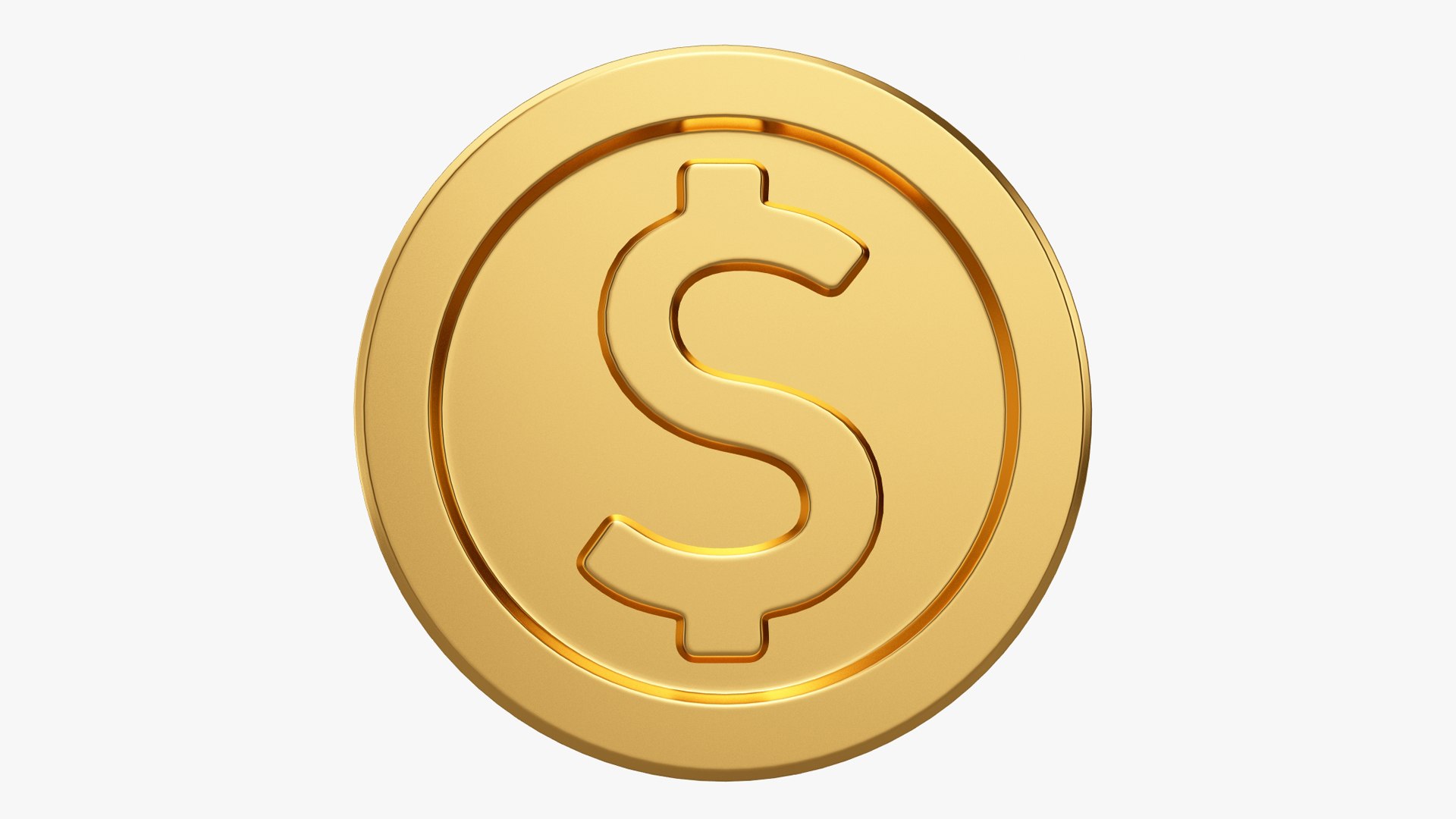 Coins Symbols Collection 3D - TurboSquid 2346848