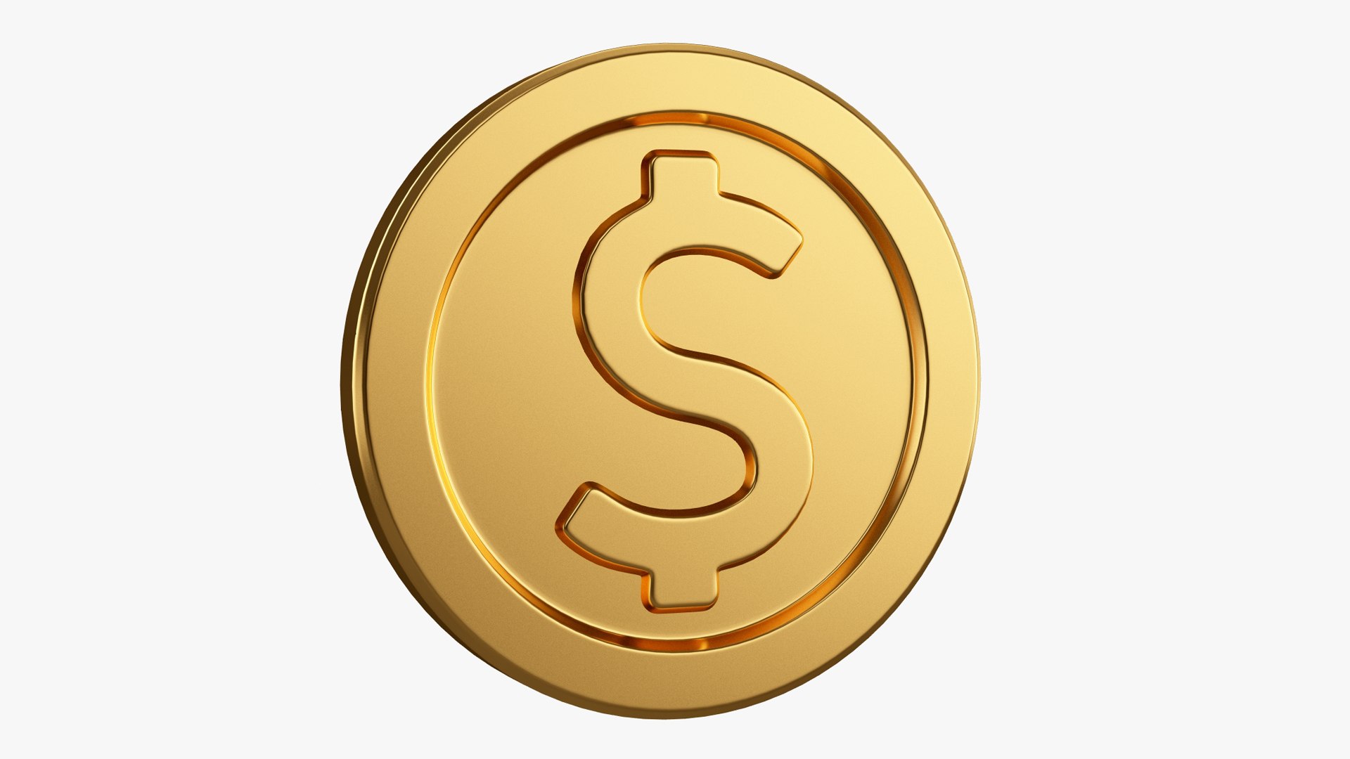 Coins Symbols Collection 3D - TurboSquid 2346848