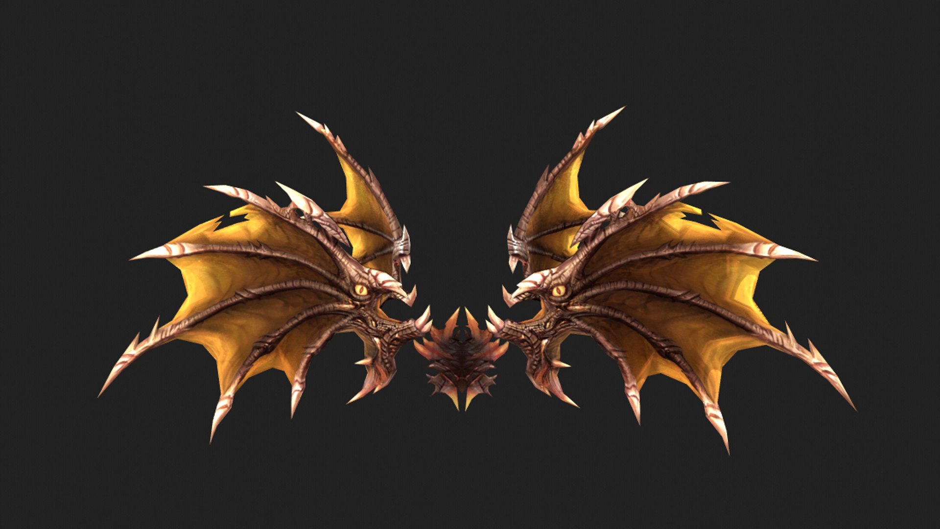 3D Dragon Wing Model - TurboSquid 1969716
