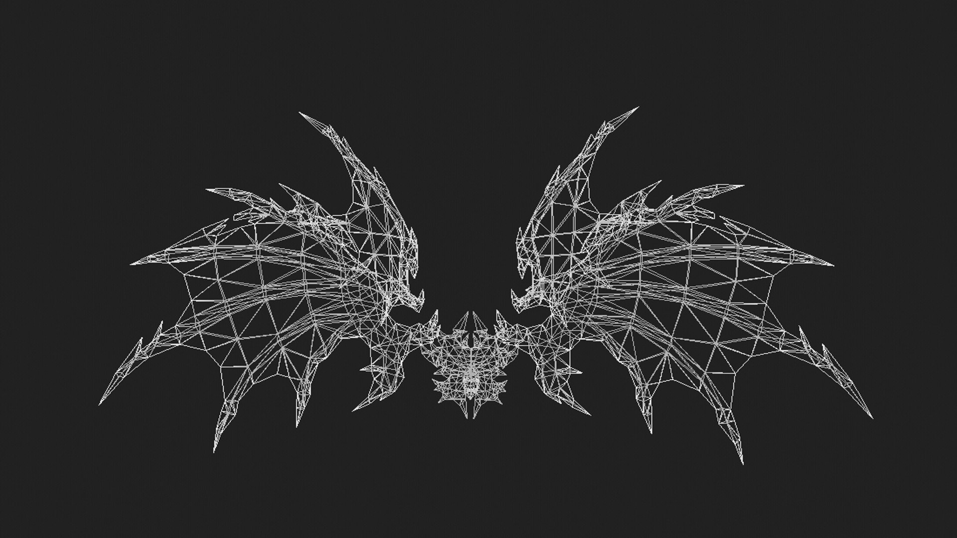 3D Dragon Wing Model - TurboSquid 1969716