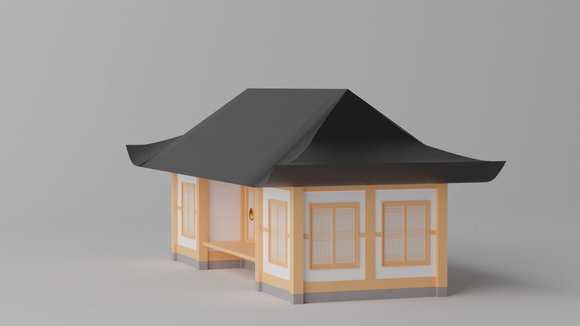 Korean Traditional House Hanok 3D Model - TurboSquid 2130524