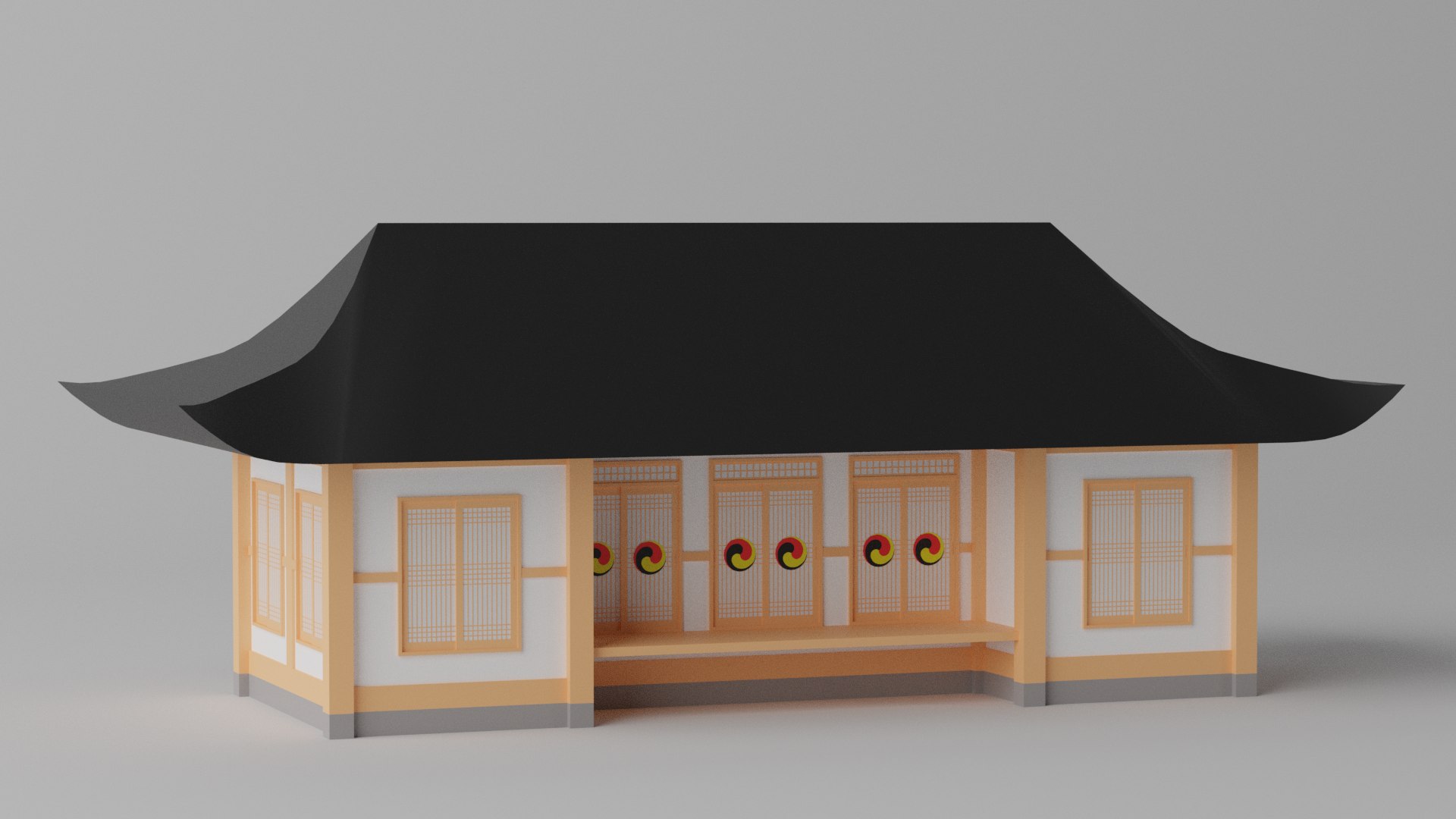 Korean Traditional House Hanok 3D Model - TurboSquid 2130524