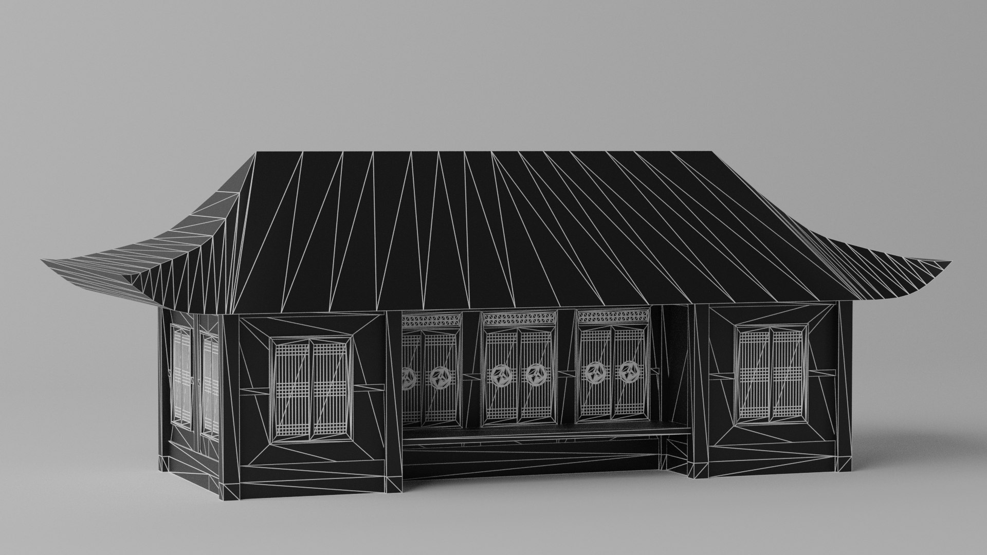 Korean Traditional House Hanok 3D Model - TurboSquid 2130524