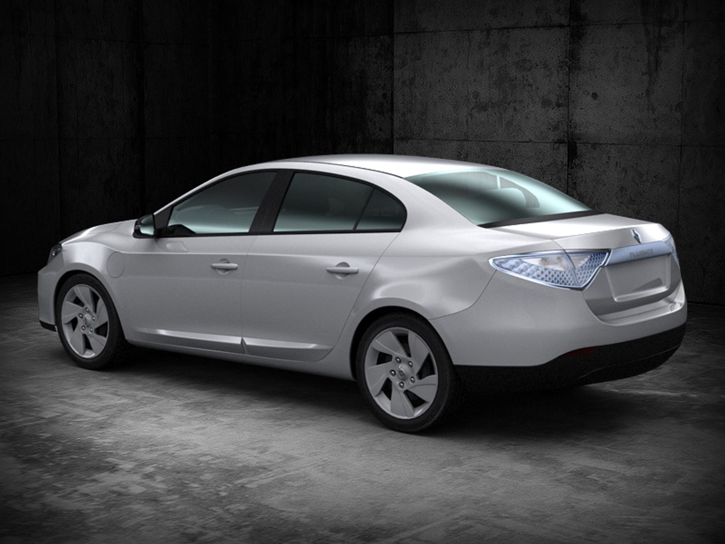 3d Renault Fluence Ze