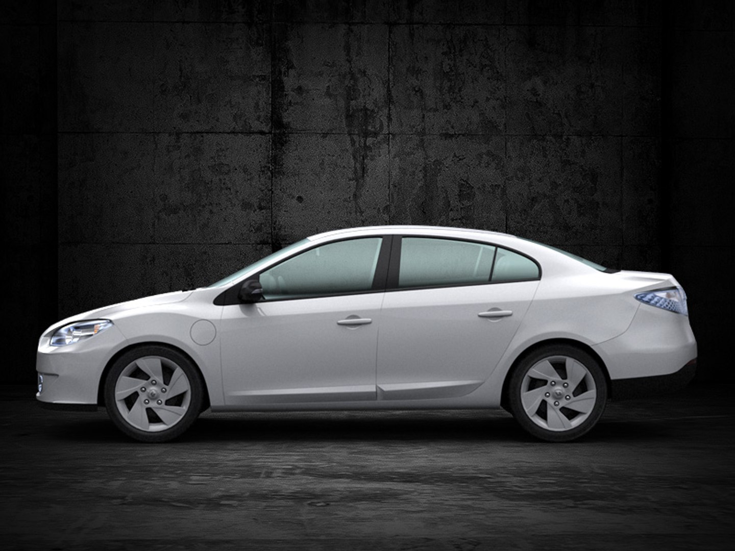 3d Renault Fluence Ze