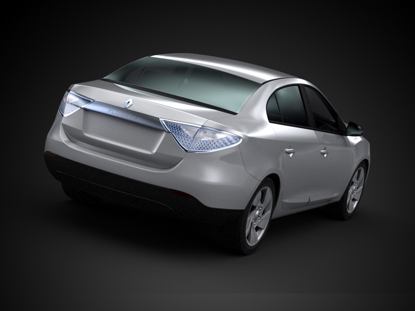 3d Renault Fluence Ze