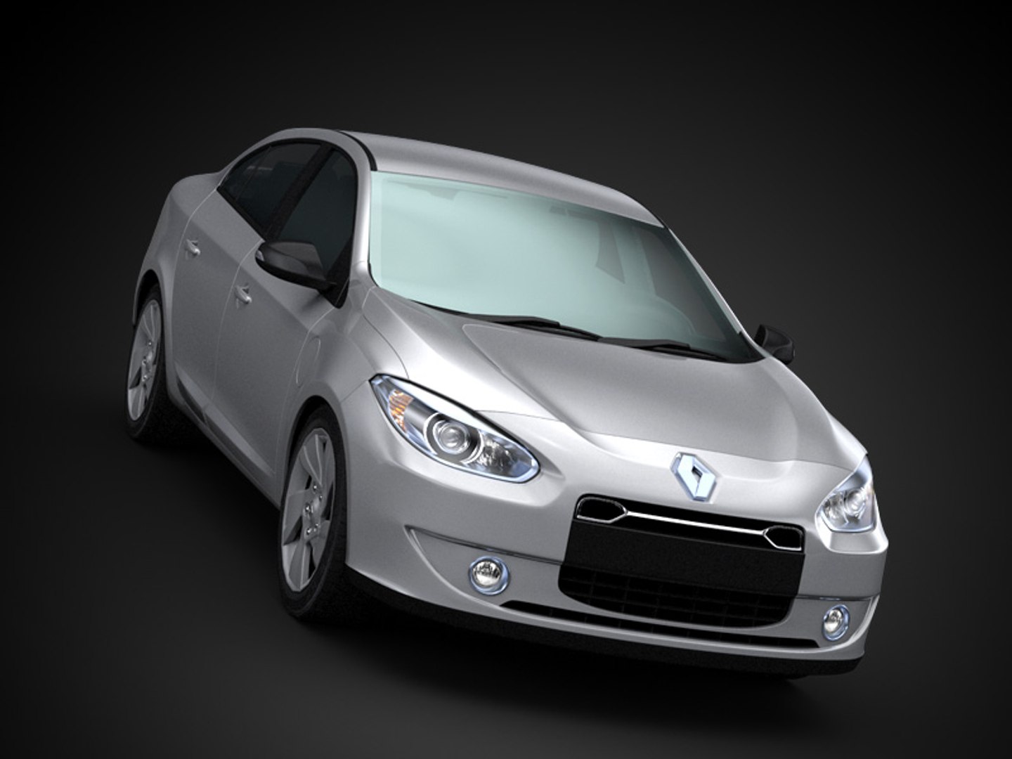3d Renault Fluence Ze