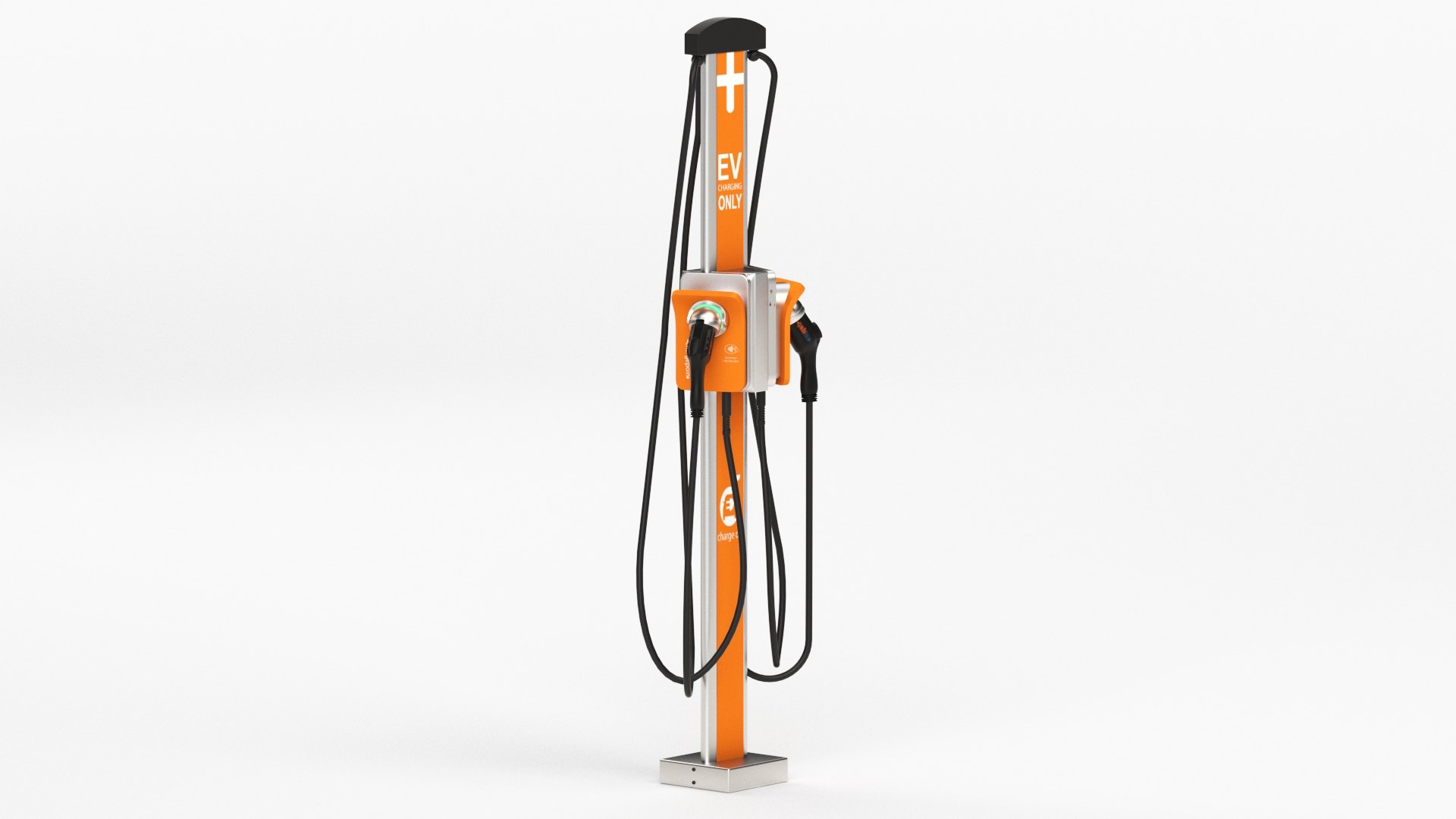 Electric Vehicle Chargepoint Part 03 3D Model - TurboSquid 1744946