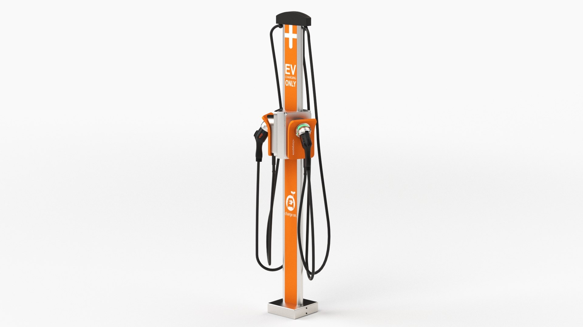 Electric Vehicle Chargepoint Part 03 3D Model - TurboSquid 1744946