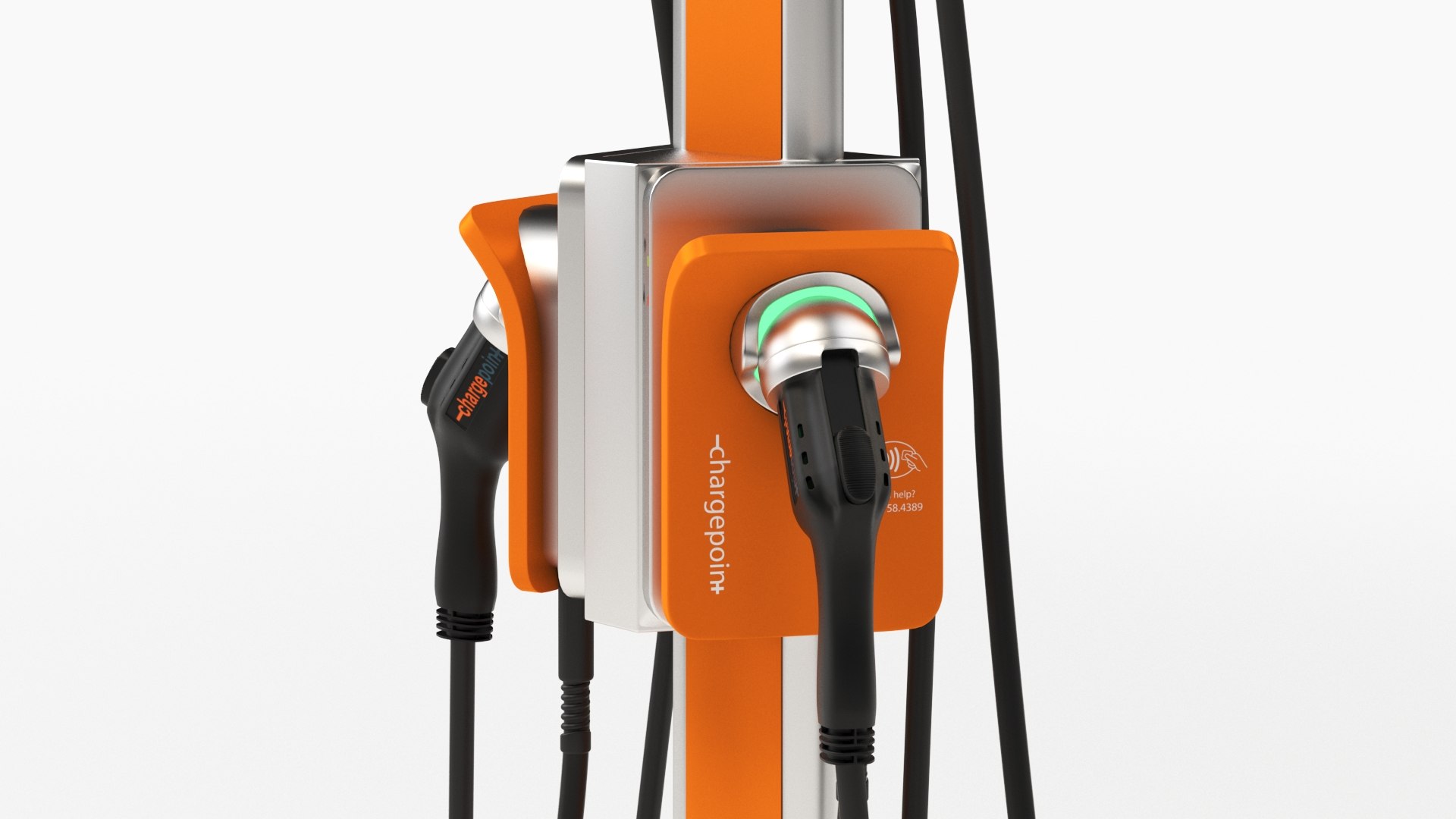 Electric Vehicle Chargepoint Part 03 3D Model - TurboSquid 1744946