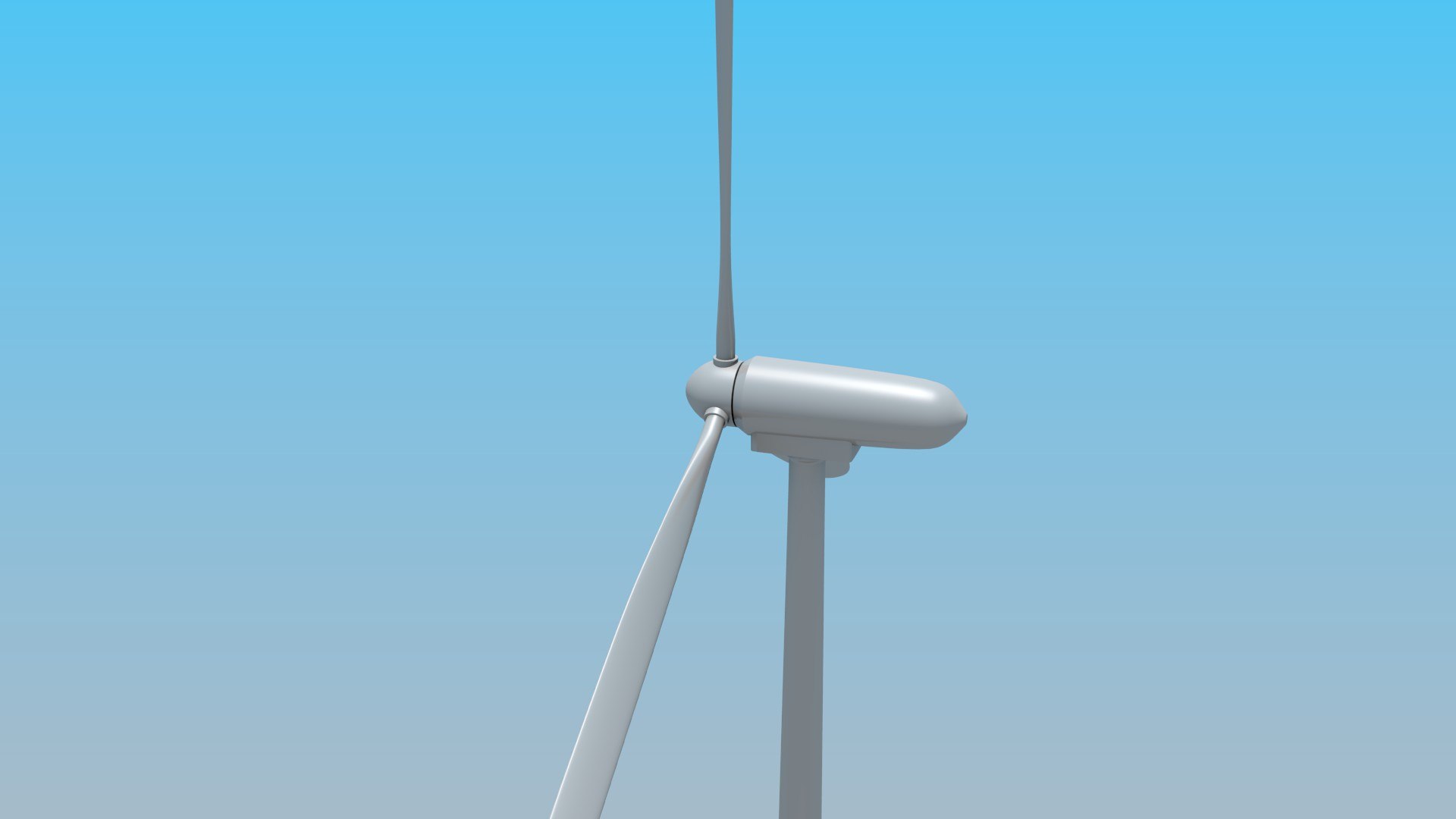 Maya Wind Turbine Animation