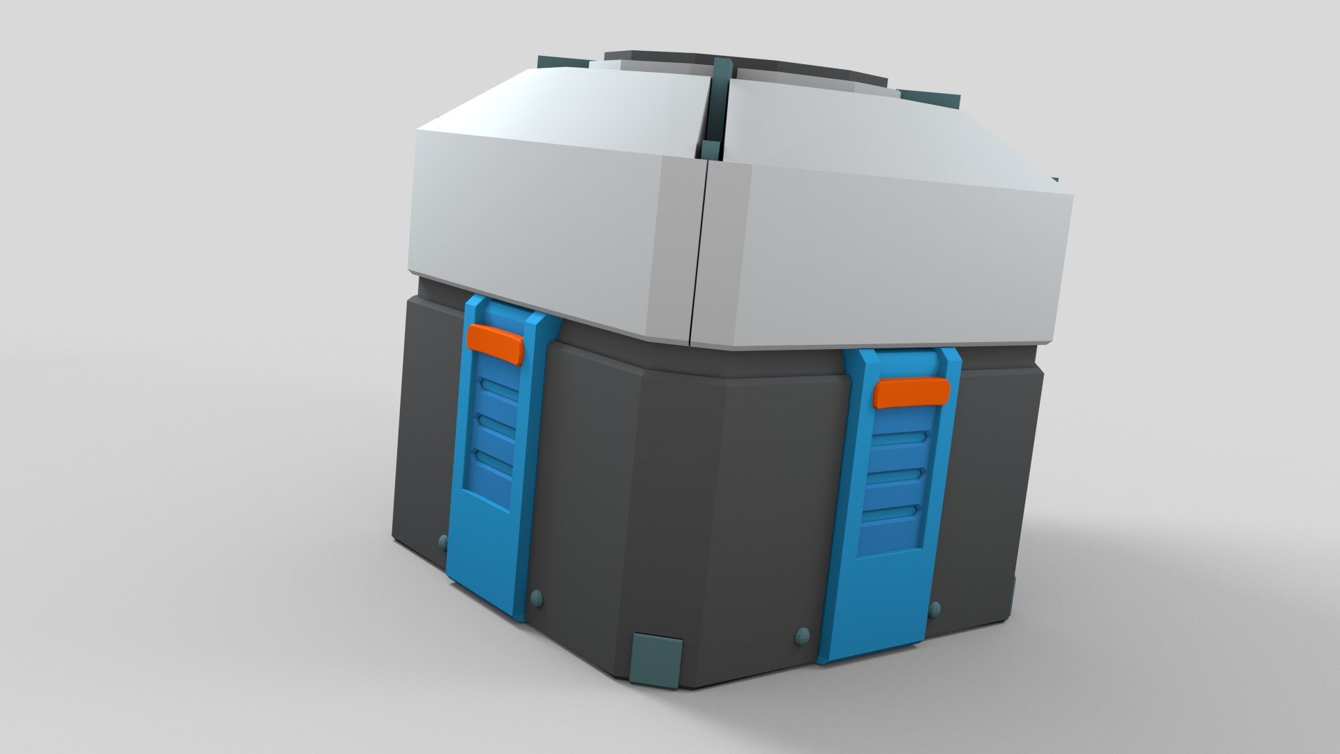 3D Loot Box Crate Overwatch Model - TurboSquid 1660493