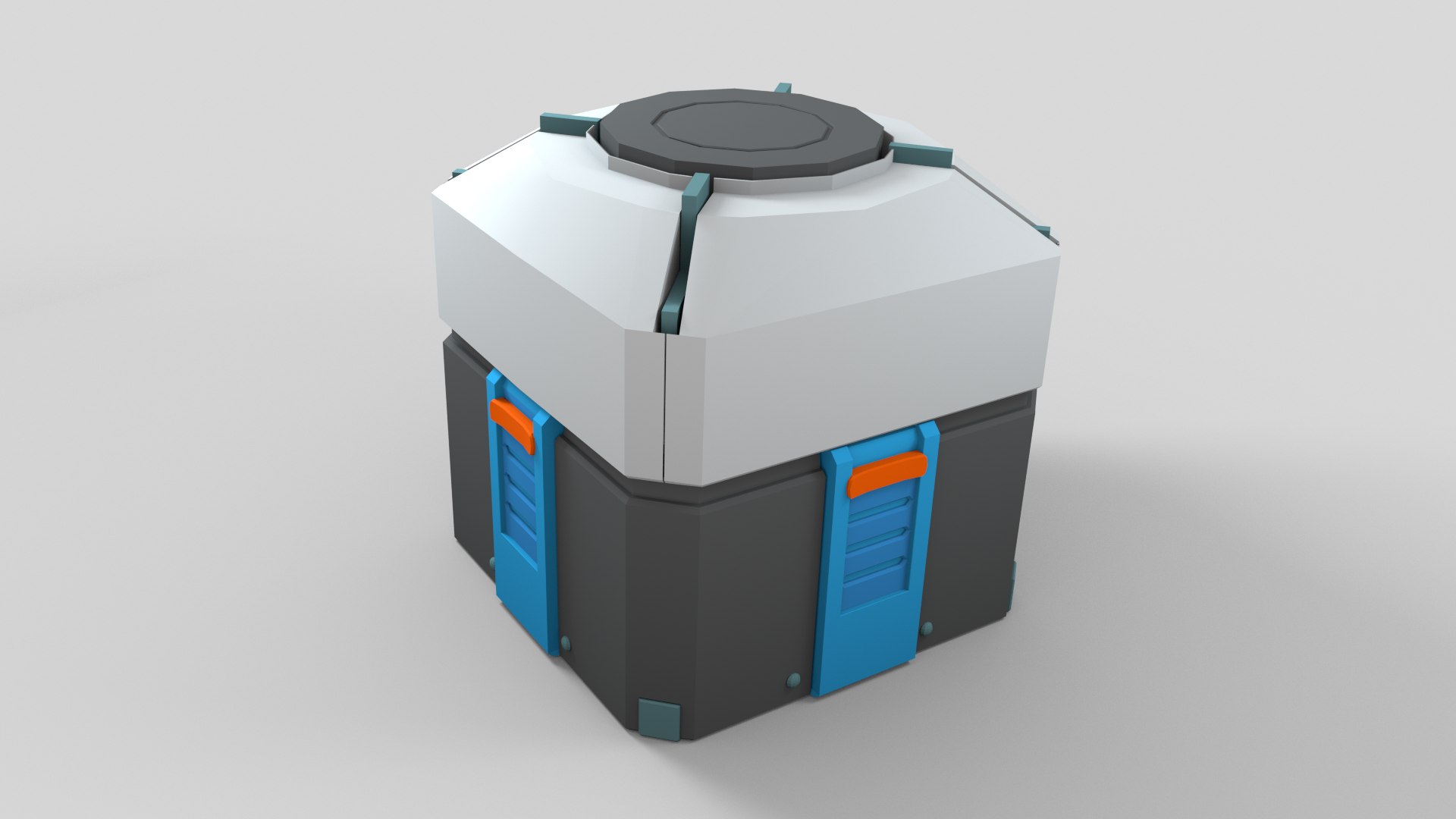 3D Loot Box Crate Overwatch Model - TurboSquid 1660493