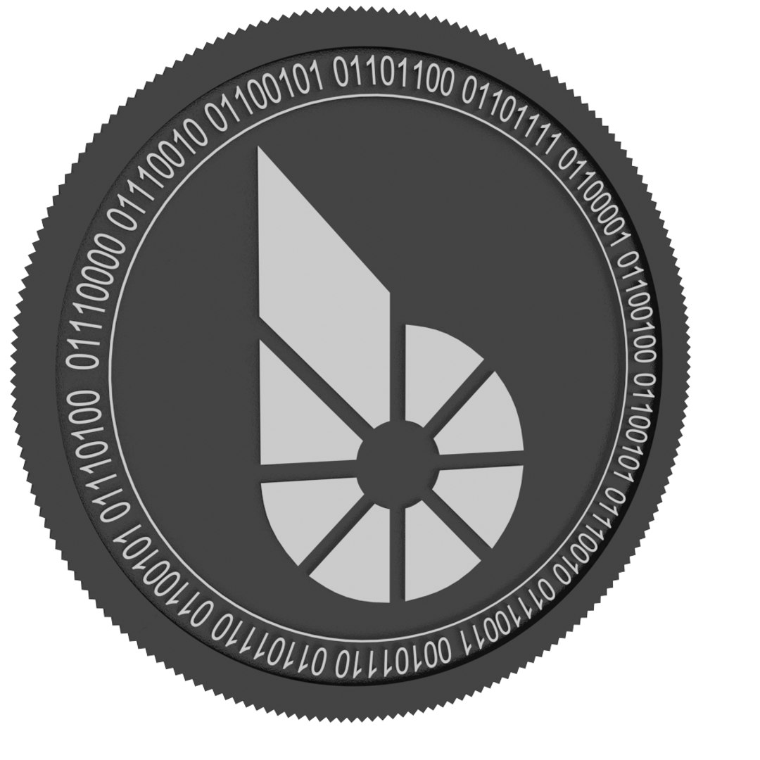 Bitusd Black Coin 3D Model - TurboSquid 1493301