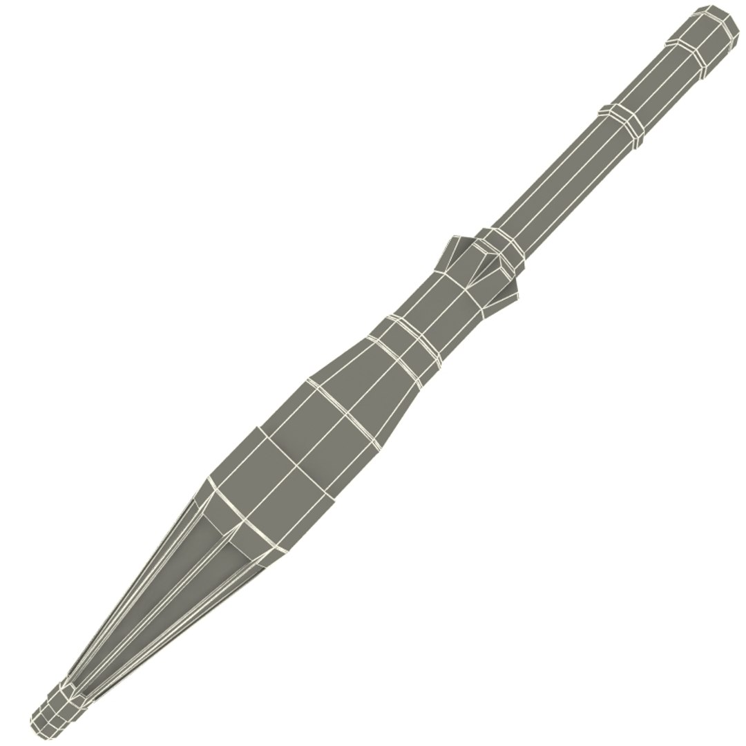 3d Rpg-7 Pg-7v Model