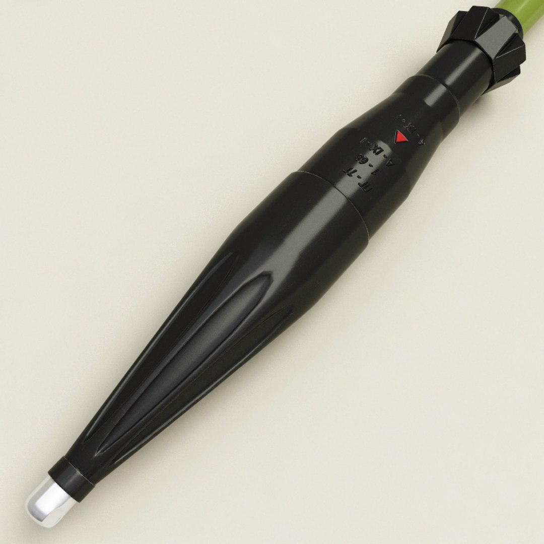 3d Rpg-7 Pg-7v Model