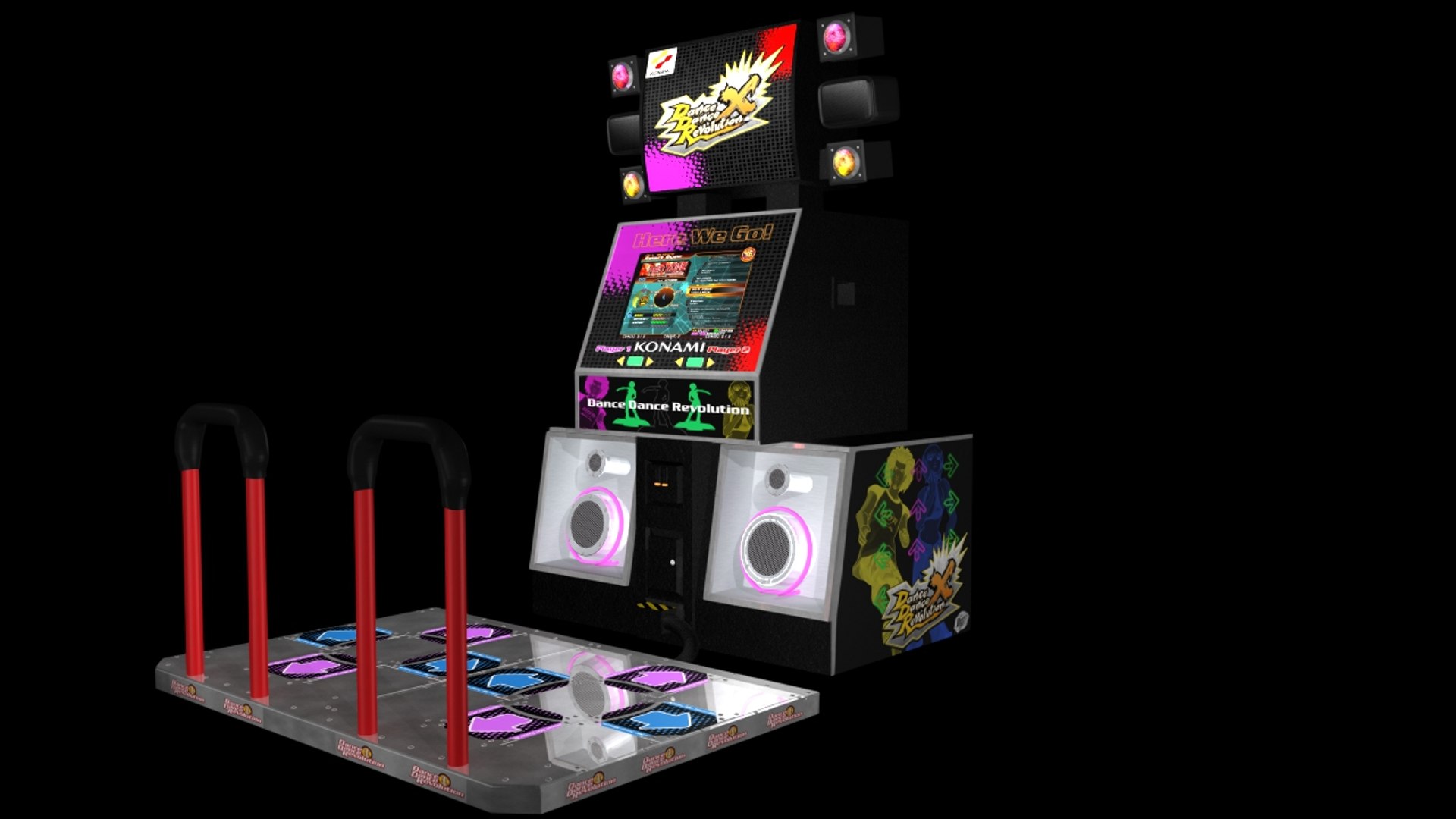 Lwo Dance Arcade Machine