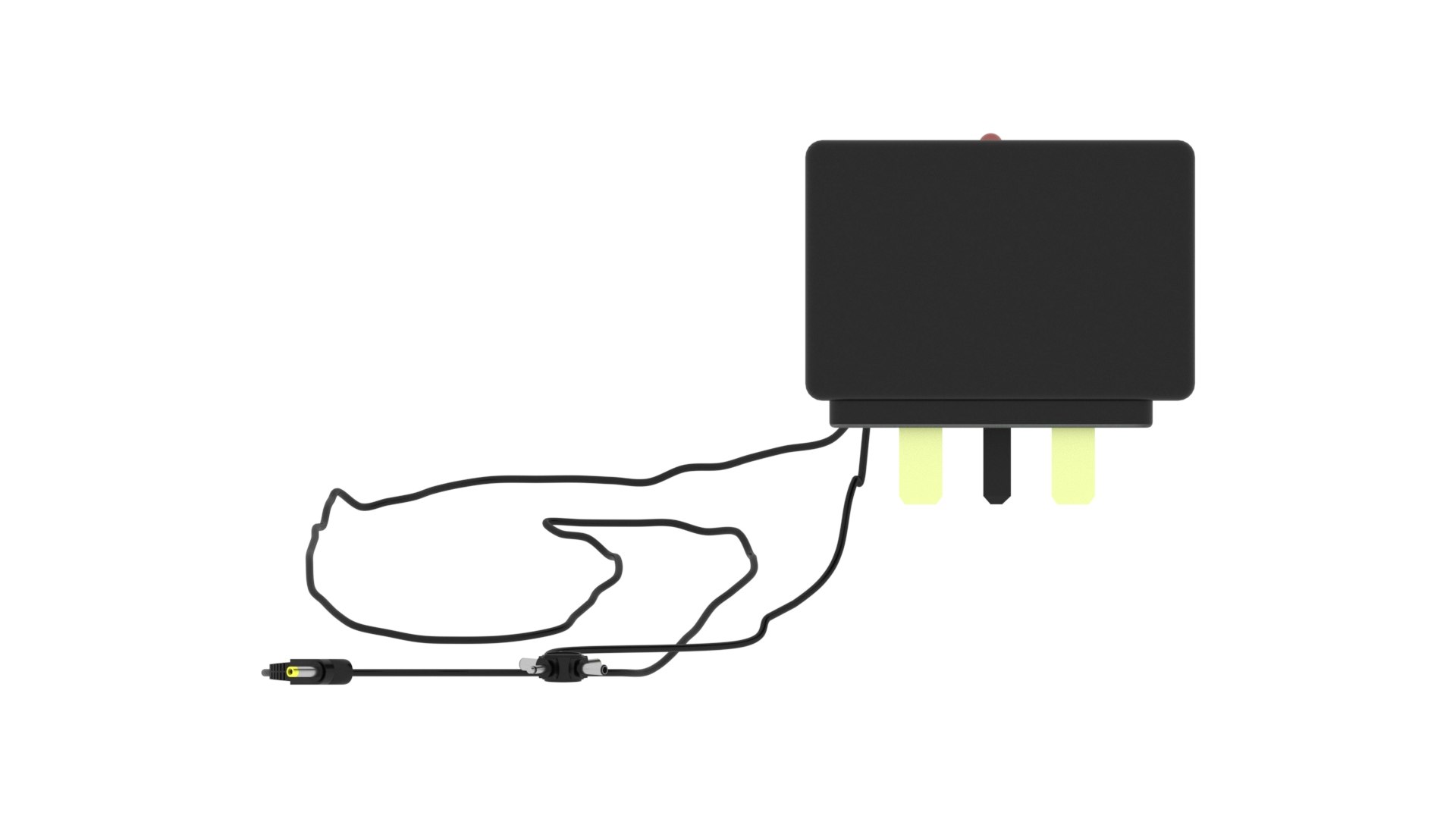 Terminator Ac Dc Power Adapter 3D model - TurboSquid 1758272