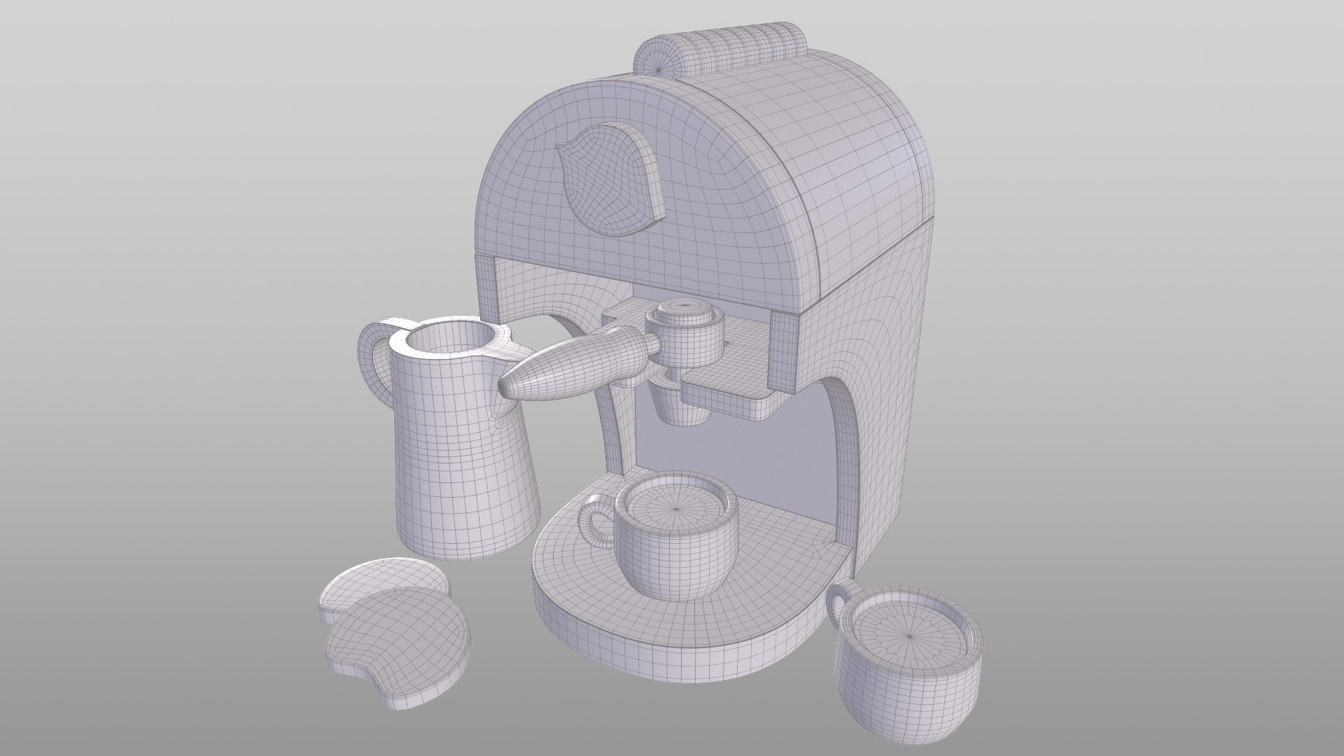 3D Model Coffee Machine - TurboSquid 2215894