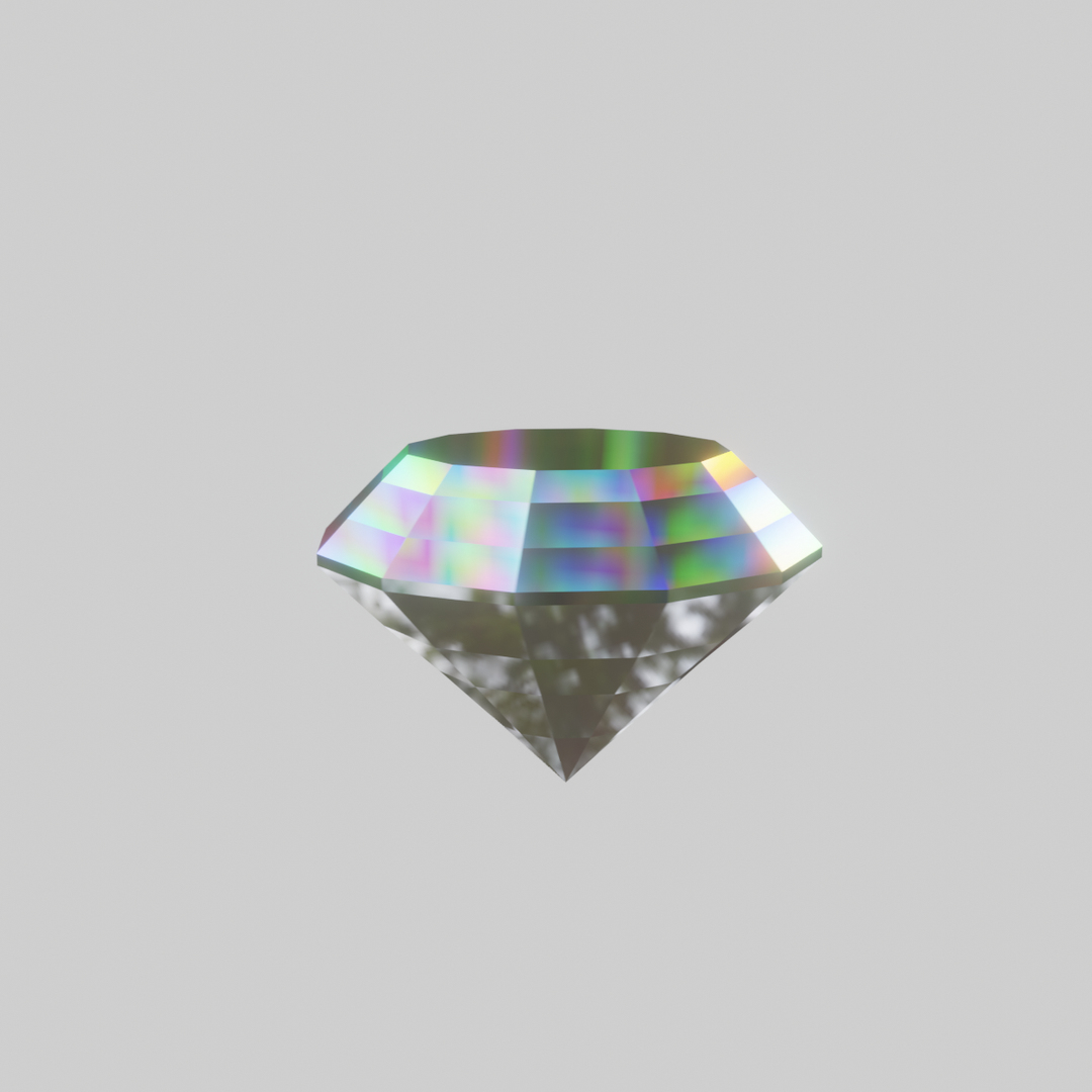 3D Trap Cut Diamond - TurboSquid 1918108