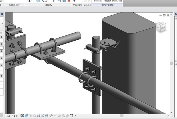 modelo 3d ANTENNA TOWER-2 REVIT FAMILY 2016 - TurboSquid 1319925