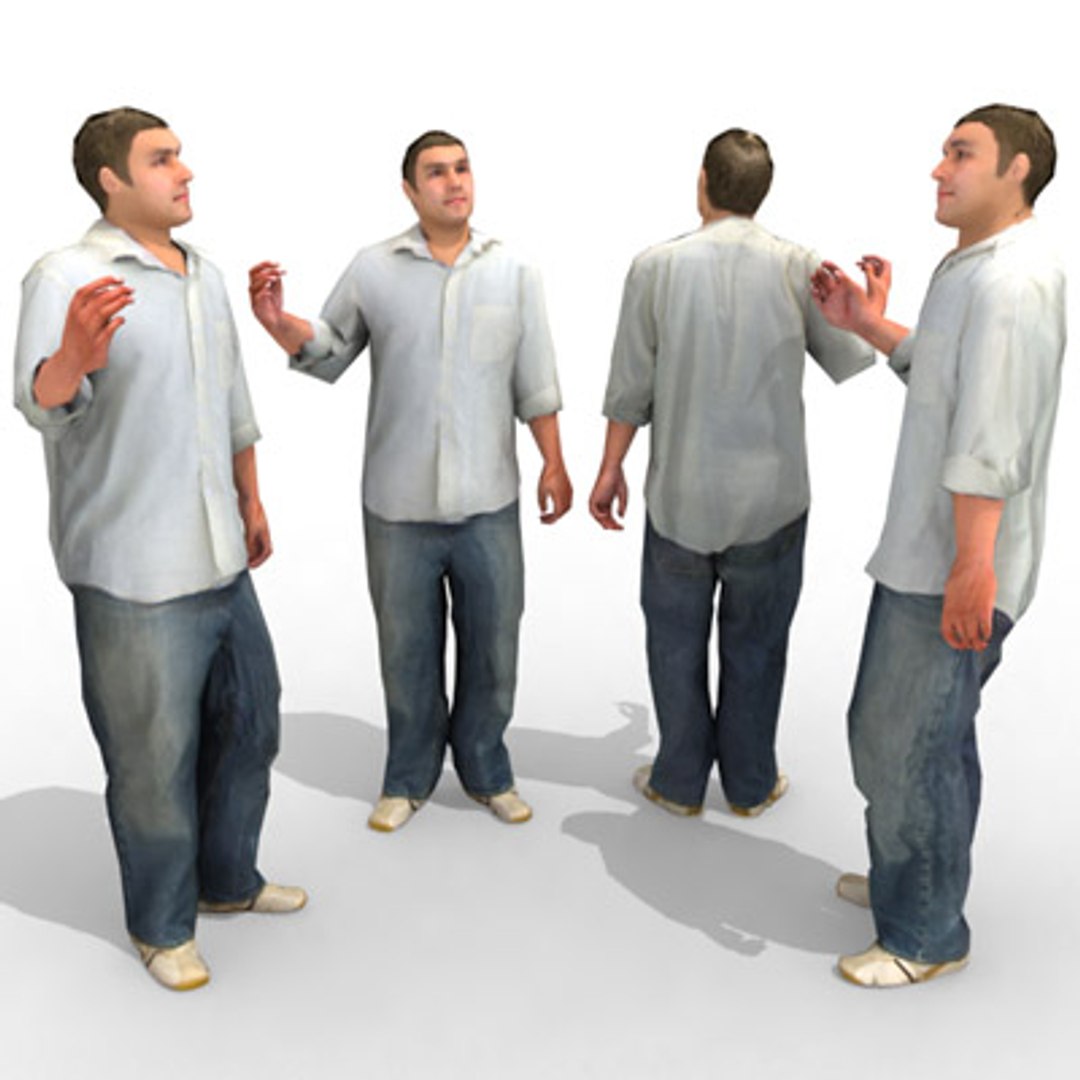 3ds Max - Casual Male Person
