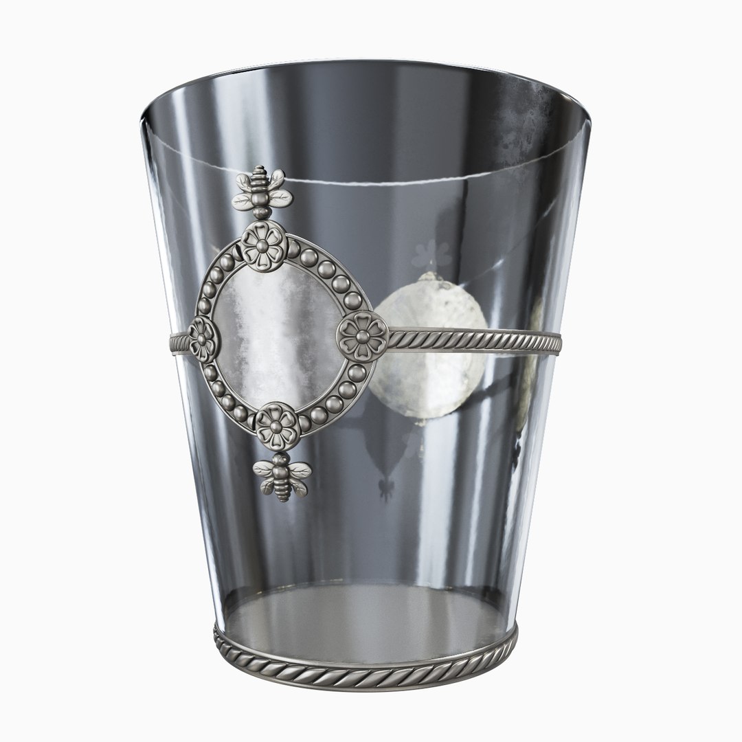 Glass bee ice bucket 3D model - TurboSquid 1337949