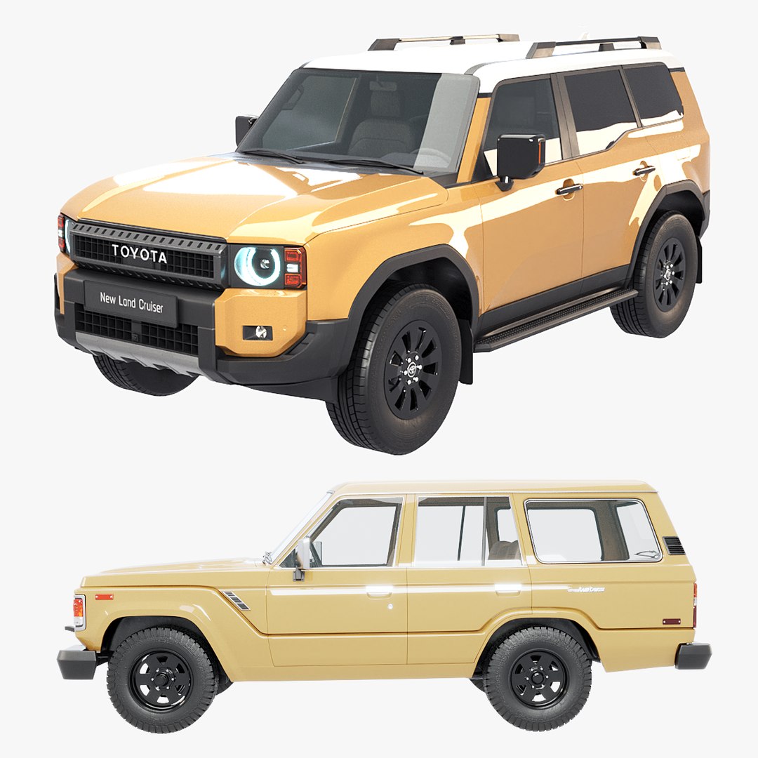Toyota Land Cruiser J60 And 250 Collection 3D Model - TurboSquid 2408000