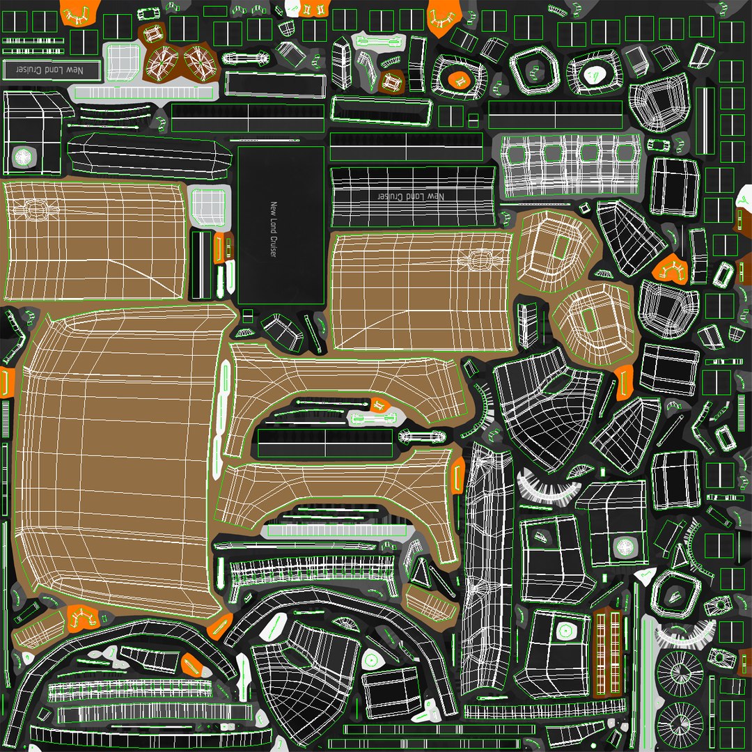 Toyota Land Cruiser J60 And 250 Collection 3D Model - TurboSquid 2408000