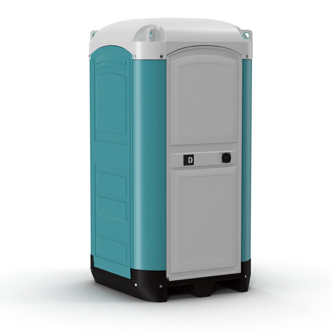 chemical toilet 3d model