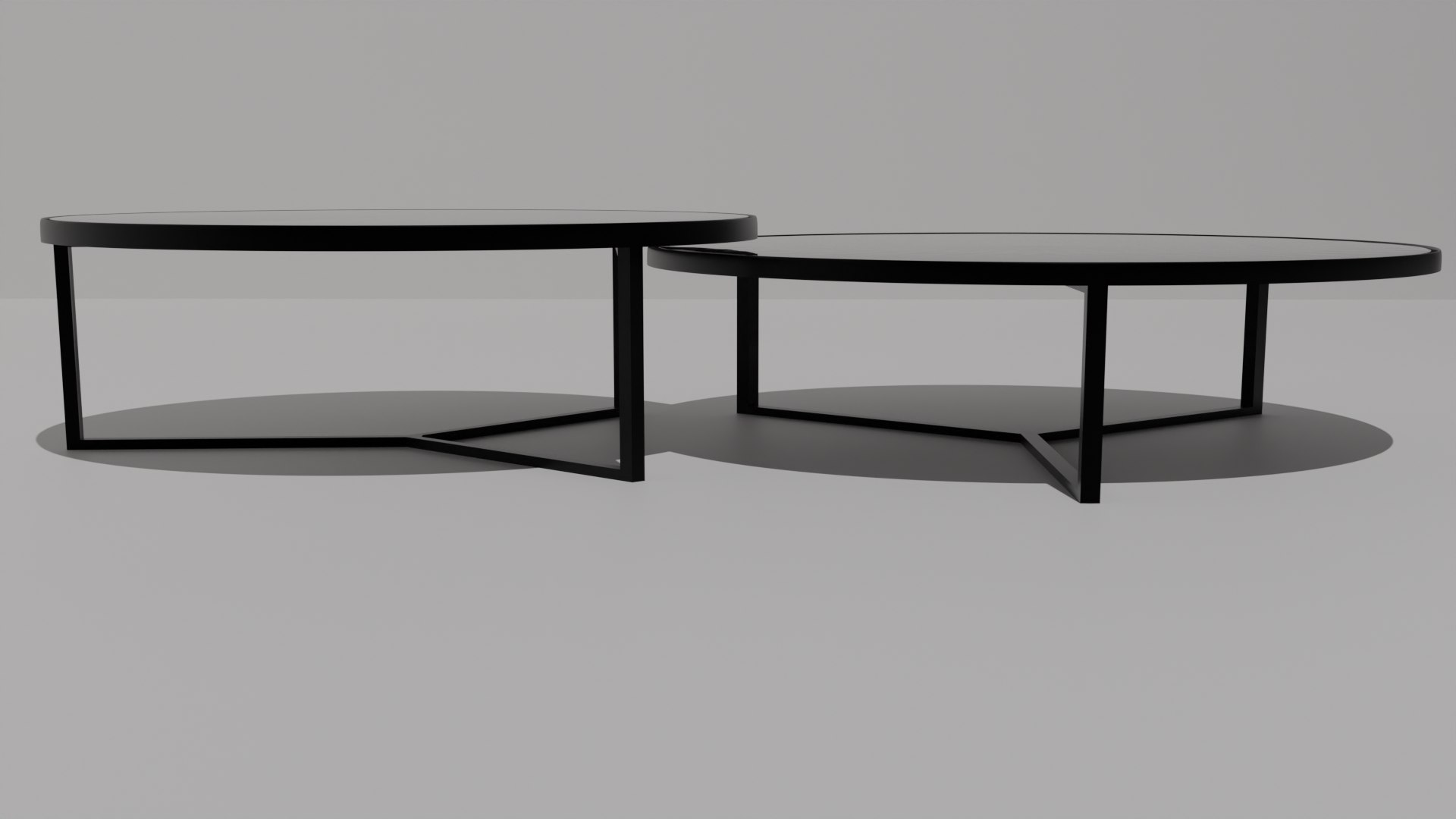 Coffee Table set 3D model - TurboSquid 2130879