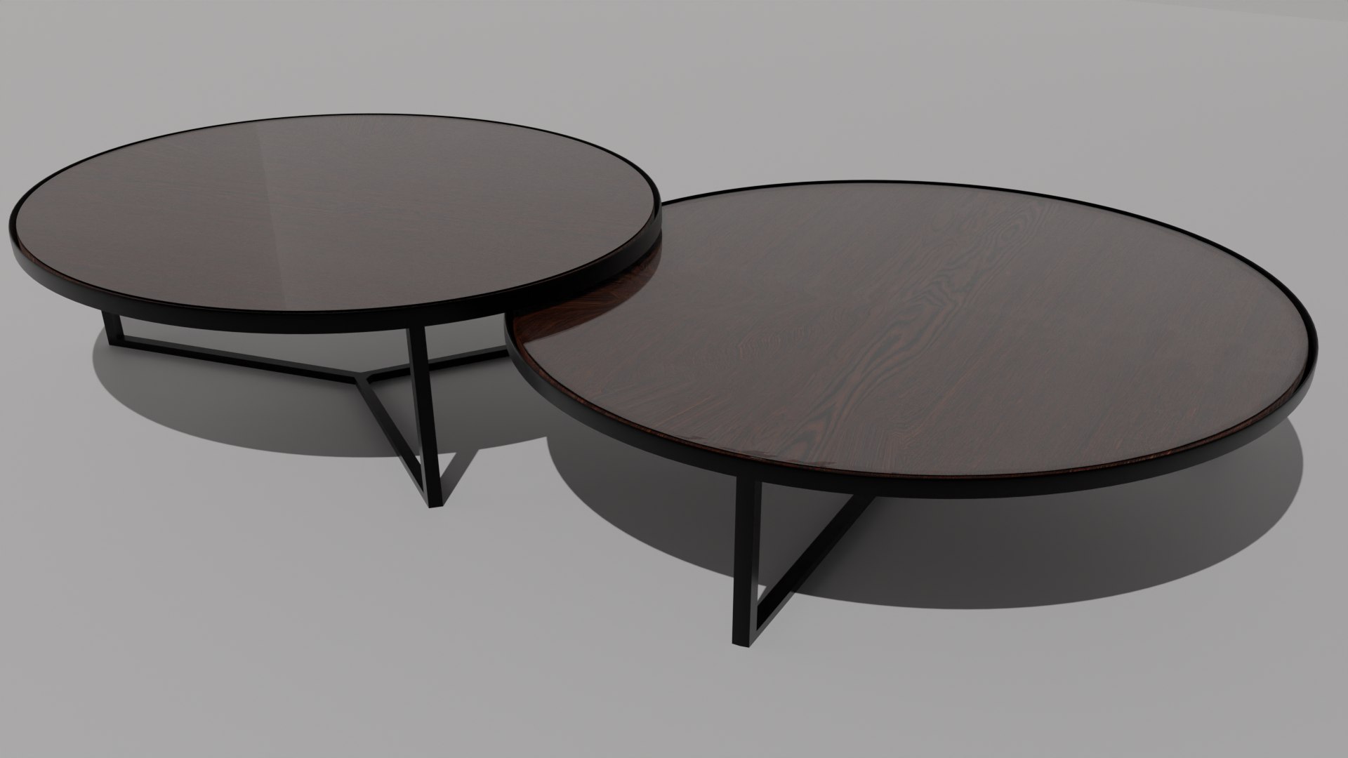 Coffee Table set 3D model - TurboSquid 2130879
